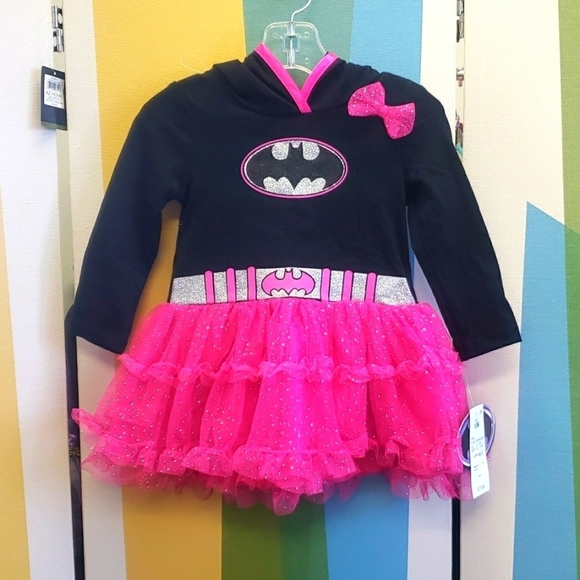 Batman | Costumes | Nwt Costume Batman Dress With Detachable Cape Hood ...